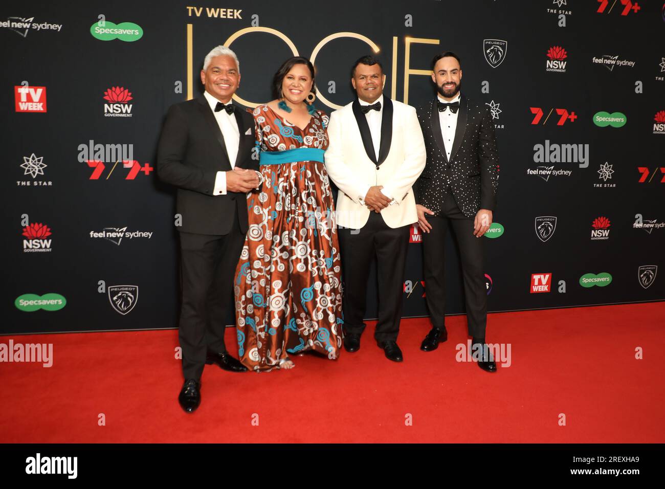Sydney, Australia. 30th July 2023. NITV, L-R: John Paul Janke, Natalie ...
