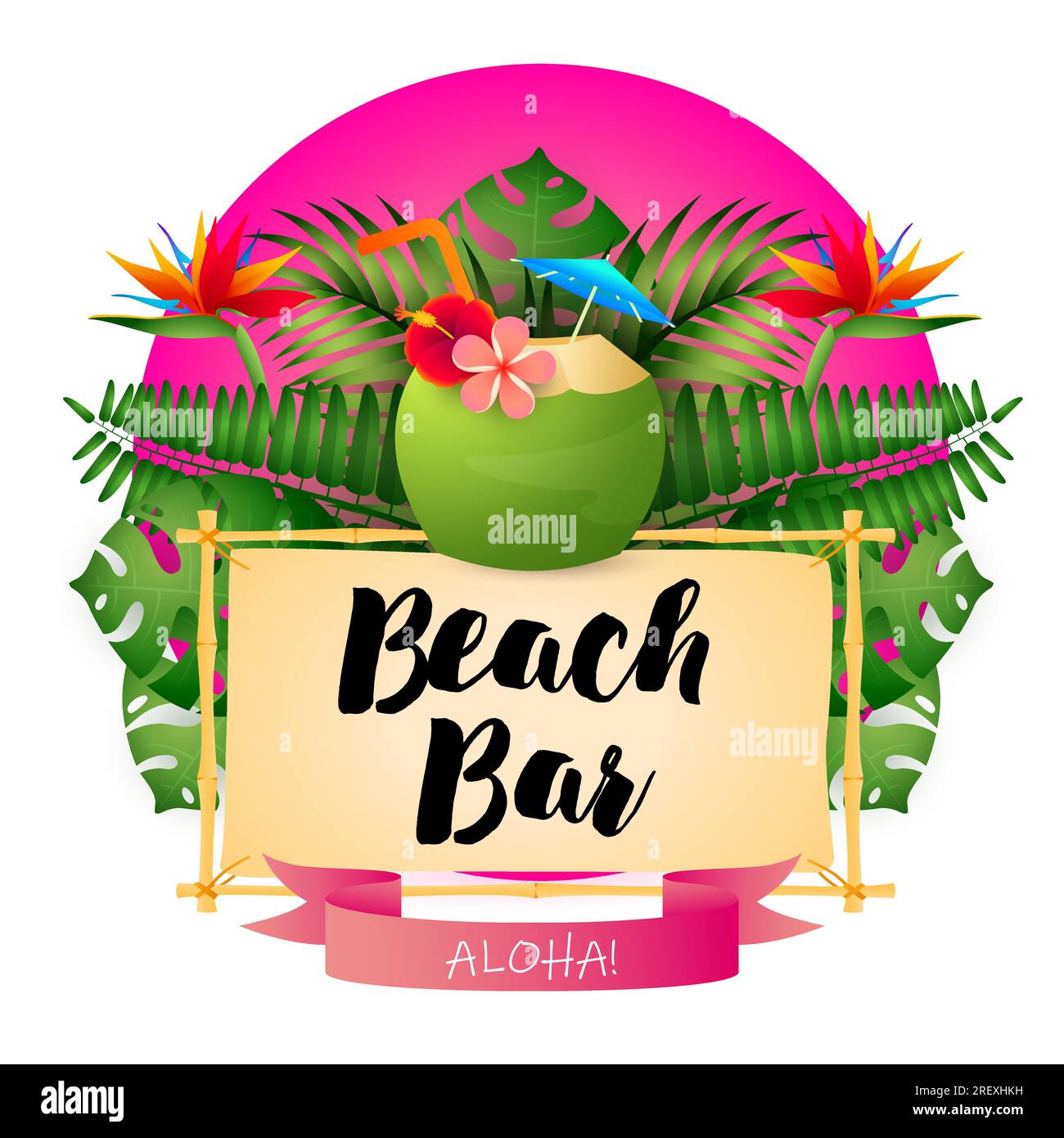 Welcome cocktail party Cut Out Stock Images & Pictures - Alamy