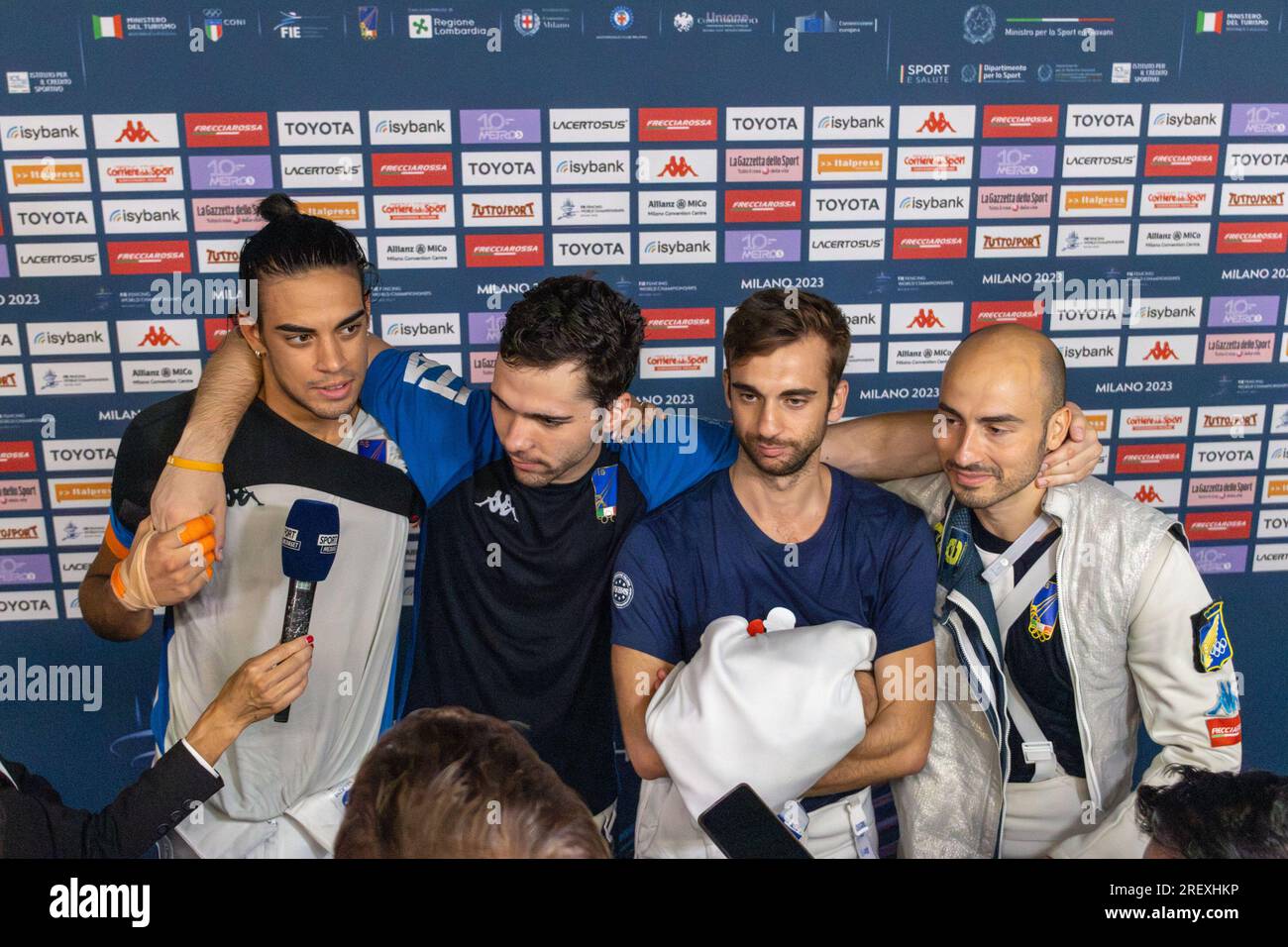 Italian fencing championships hi-res stock photography and images - Alamy