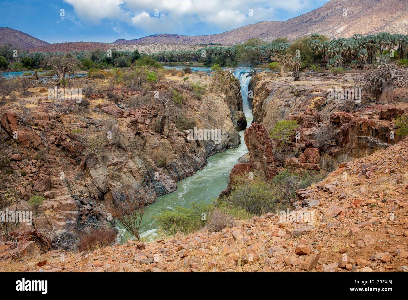 View of epupa falls hi-res stock photography and images - Alamy