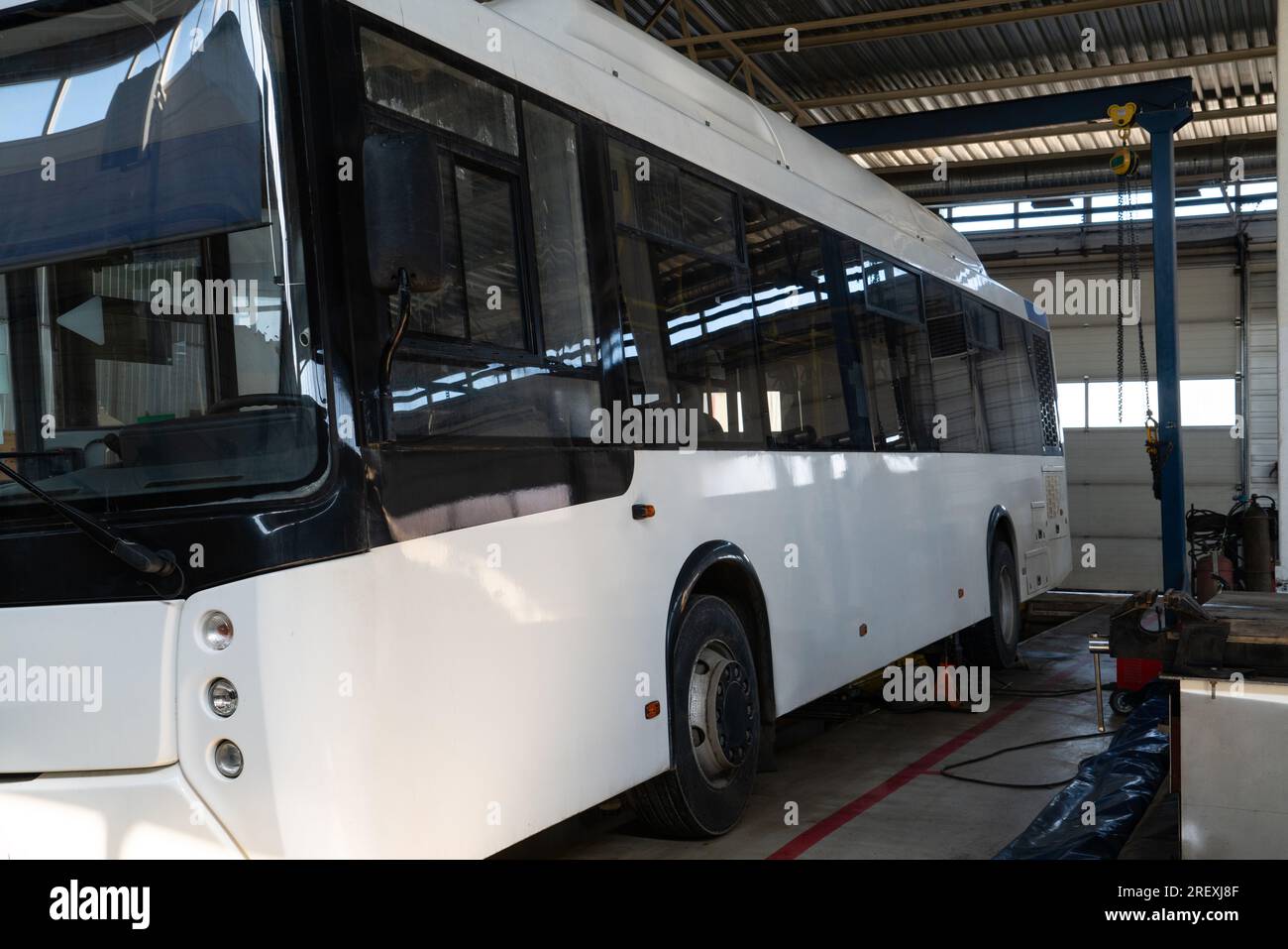 In service bus hi-res stock photography and images - Alamy