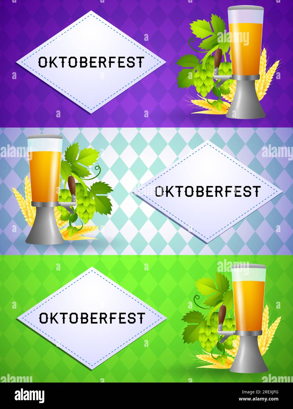 German beer tap Stock Vector Images - Alamy