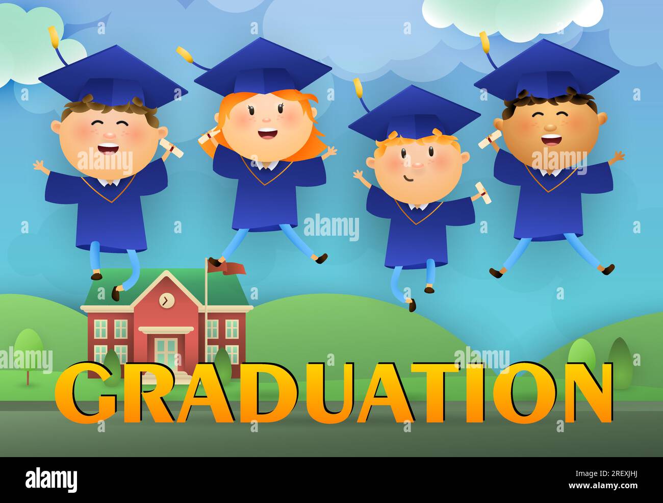 Animated Graduation Backgrounds