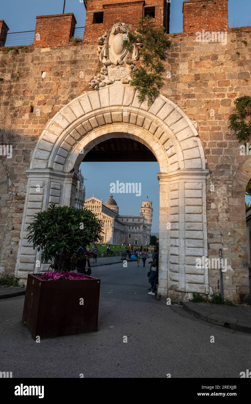 One of the main medieval gate entrances which is part of the old ...