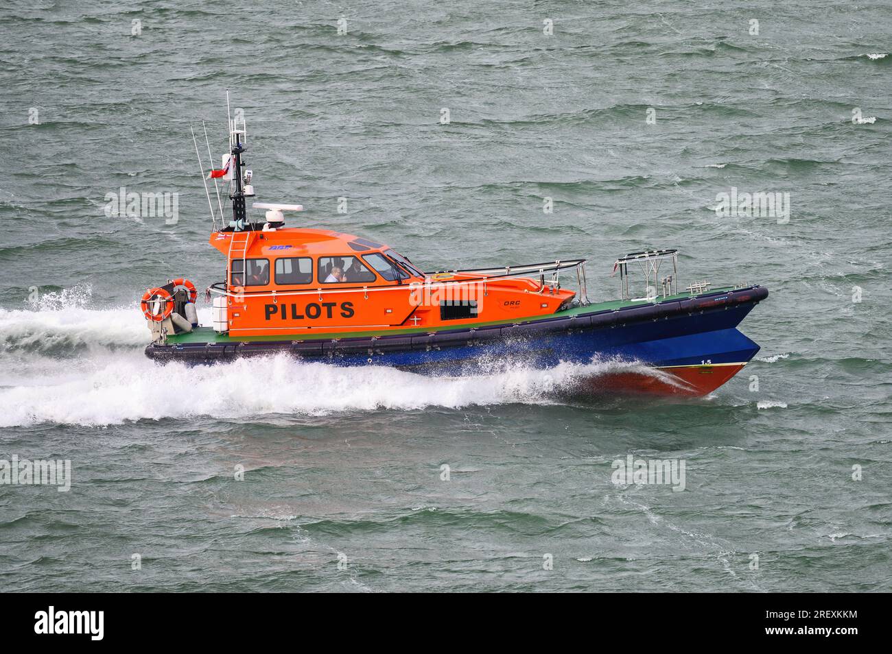 Majestic is a pilot boat for ships navigating the Solent, operated by ...