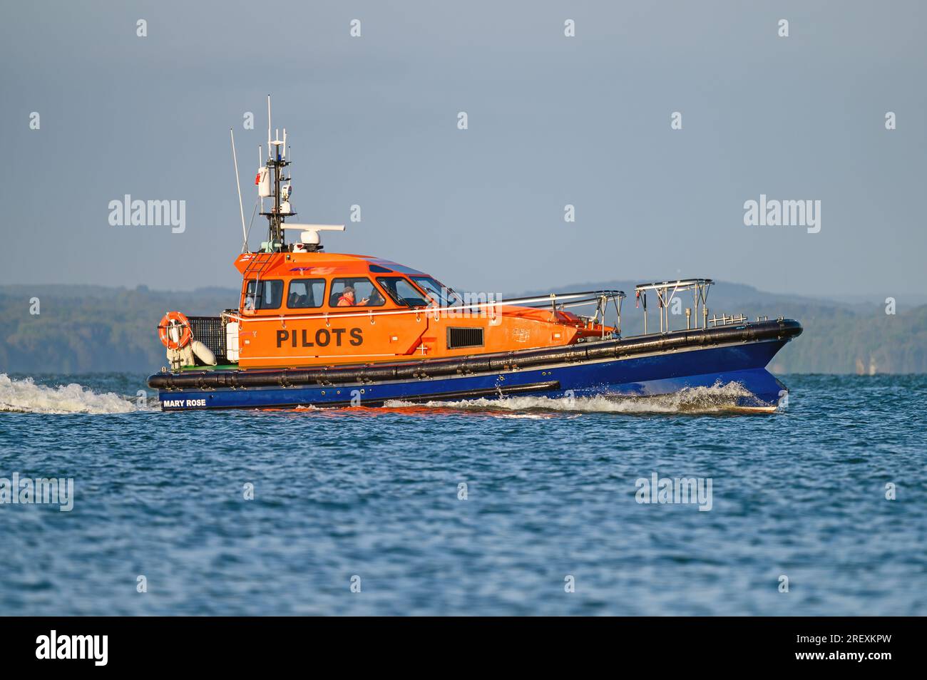 Mary Rose is a pilot boat for ships navigating the Solent, operated by ...