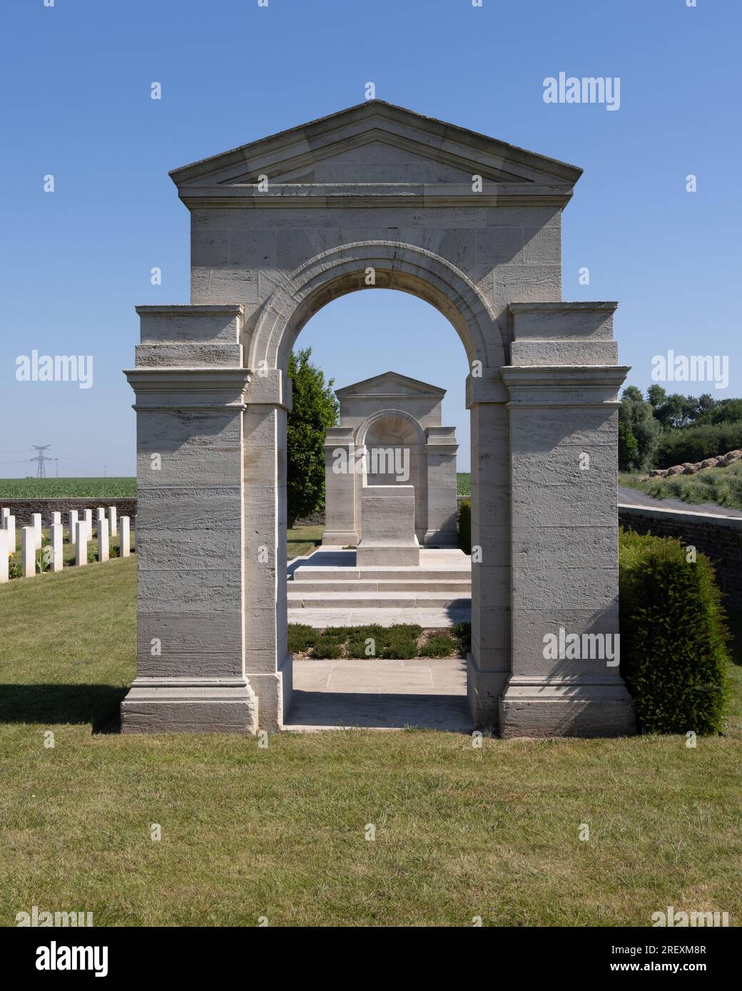 Monchy cemetery hi-res stock photography and images - Alamy
