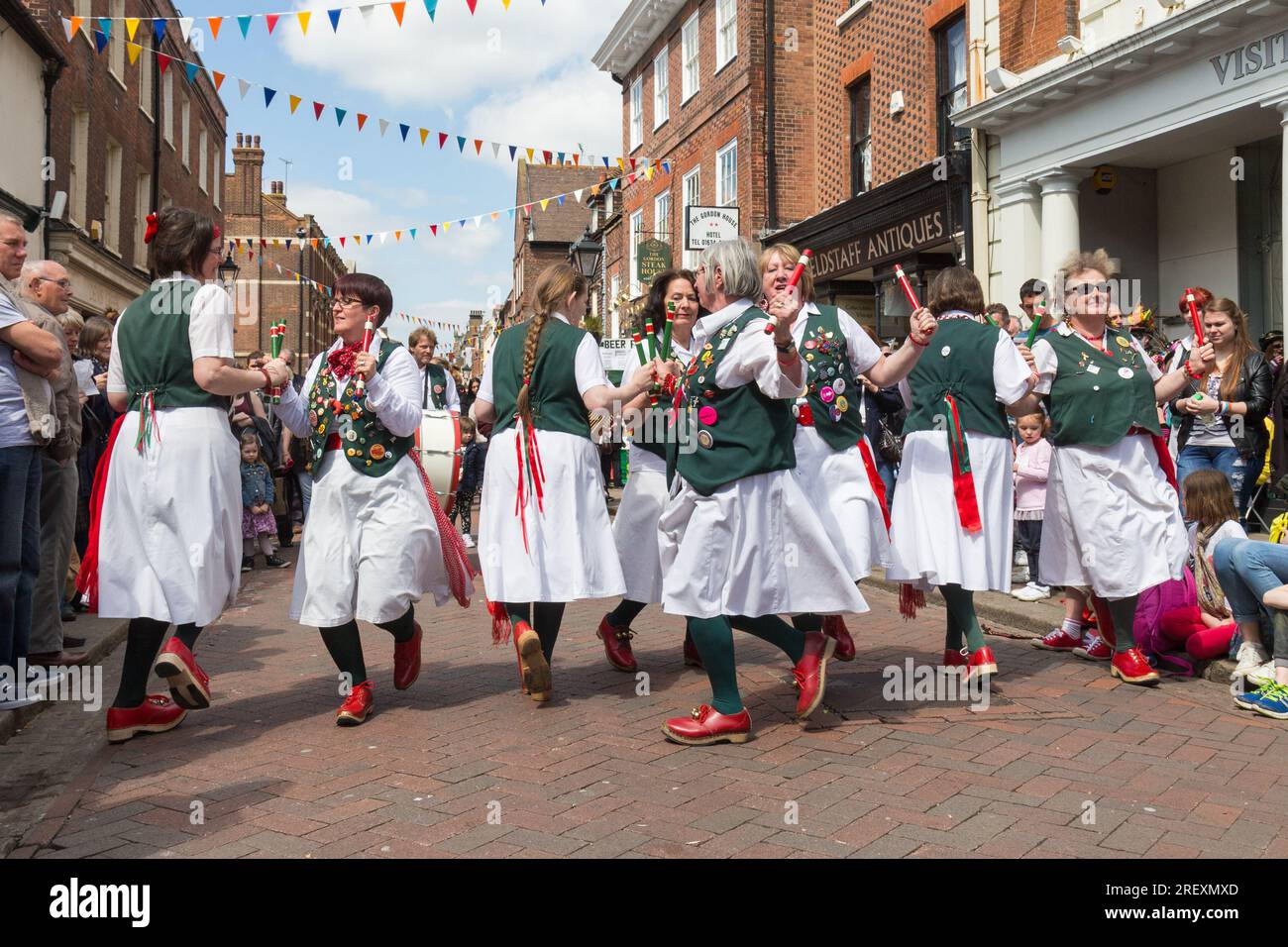 The Rochester Sweeps festival Stock Photo - Alamy