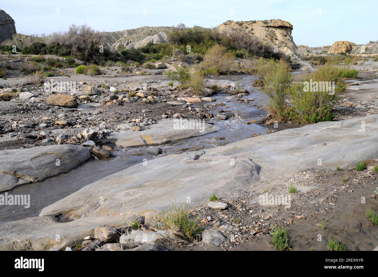 Wadi or rambla is an intermittent stream characteristic of arid ...