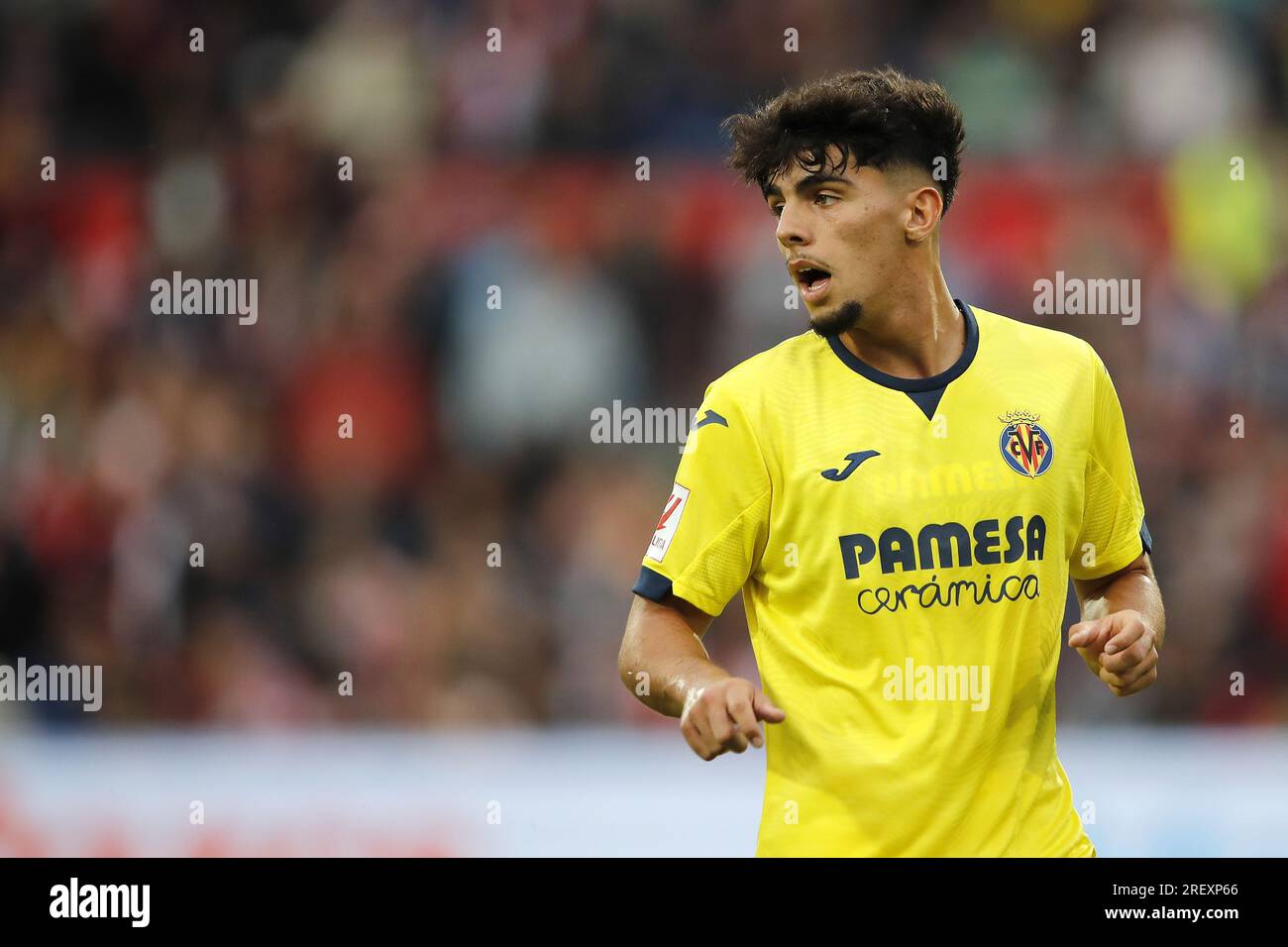 ROTTERDAM - Victor Moreno of Villarreal CF during the friendly match between Feyenoord and ...