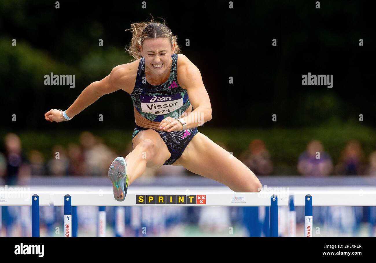 100 meter final women hi-res stock photography and images - Alamy
