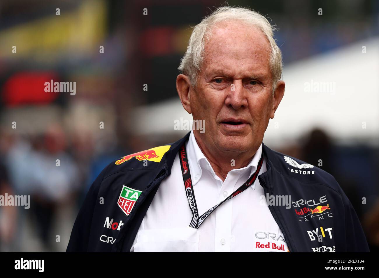 Stavelot, Belgium. 30th July, 2023. Helmut Marko of Red Bull Racing in ...