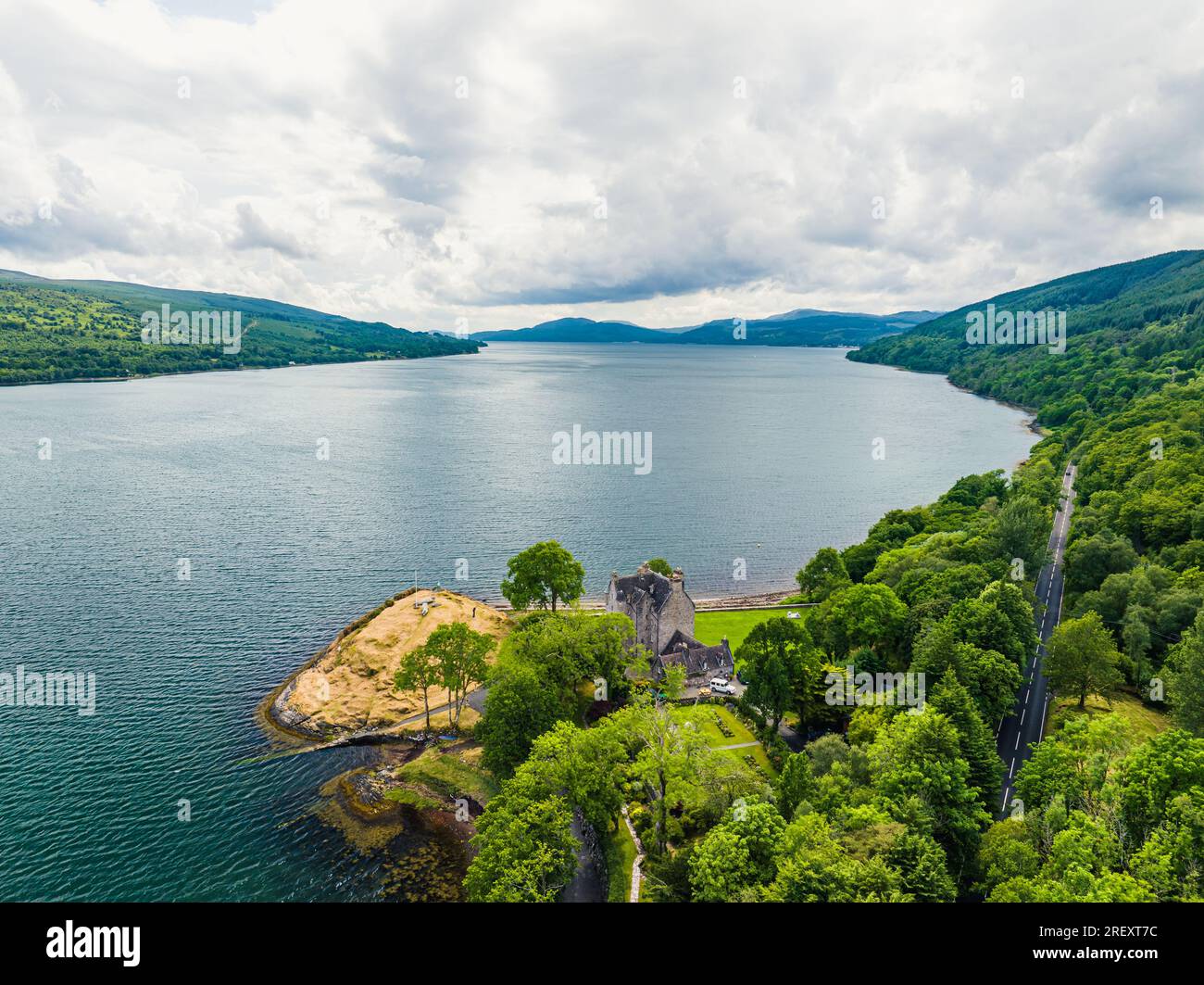 Fort aerial scotland hi-res stock photography and images - Alamy
