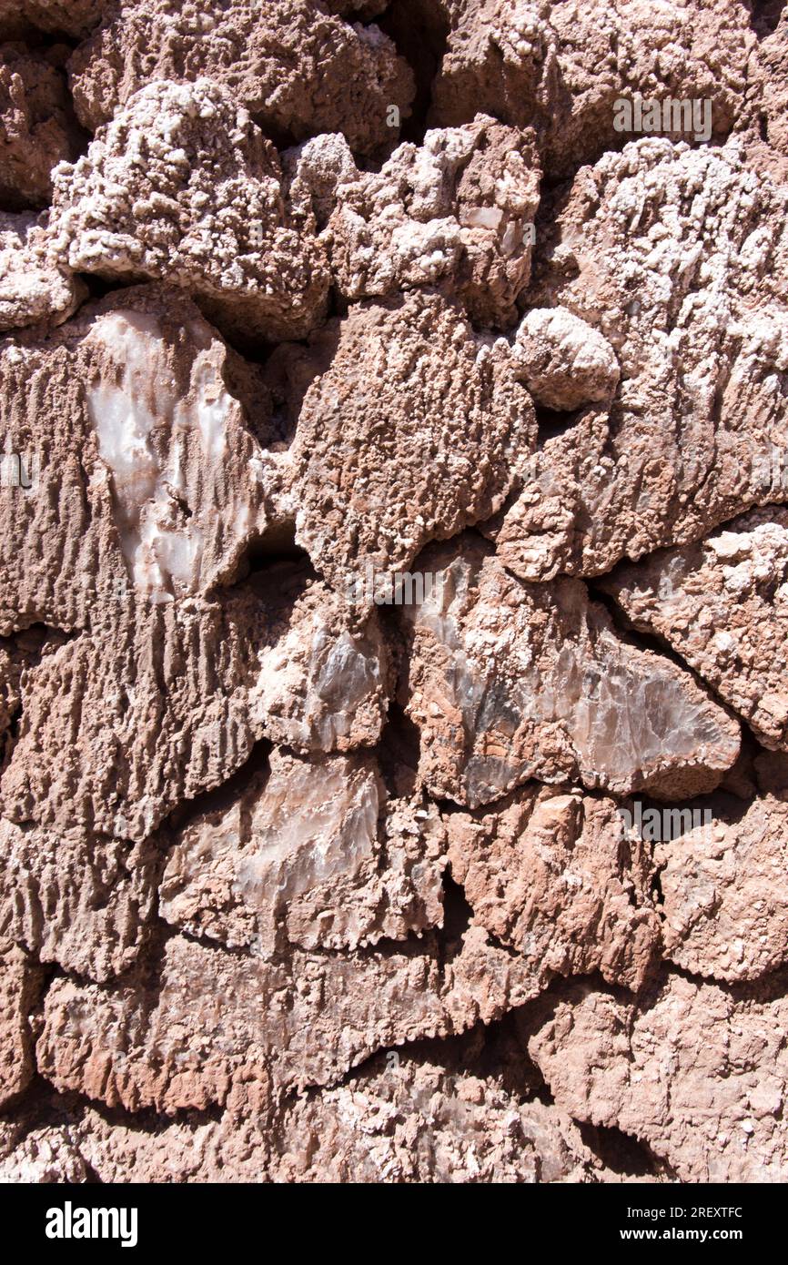 Photo of a salt rock texture in salt mine Stock Photo - Alamy