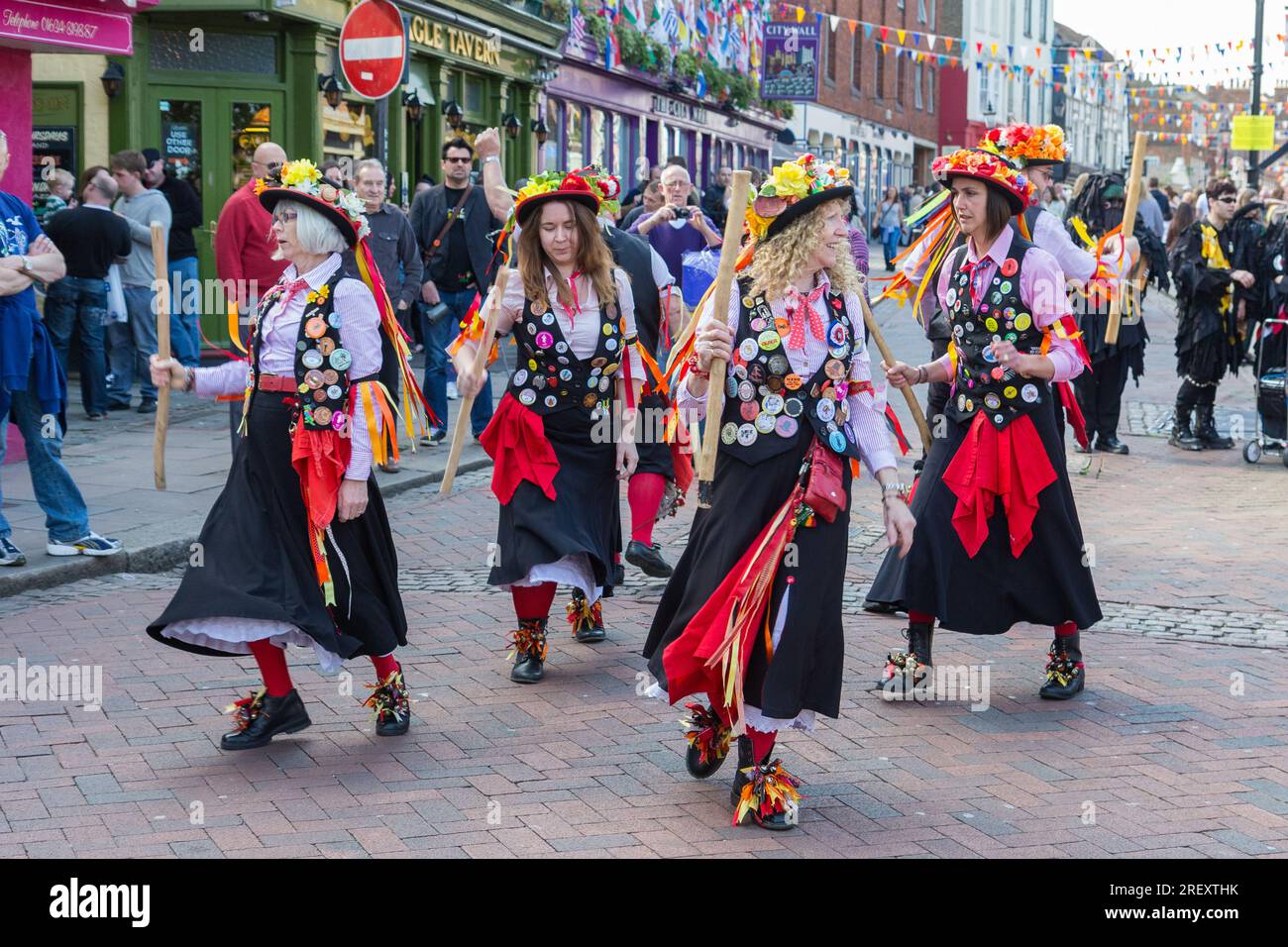 The Rochester Sweeps festival Stock Photo - Alamy