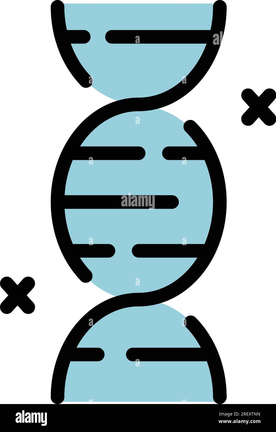 Lab dna icon outline vector. Laboratory science. Medical equipment ...