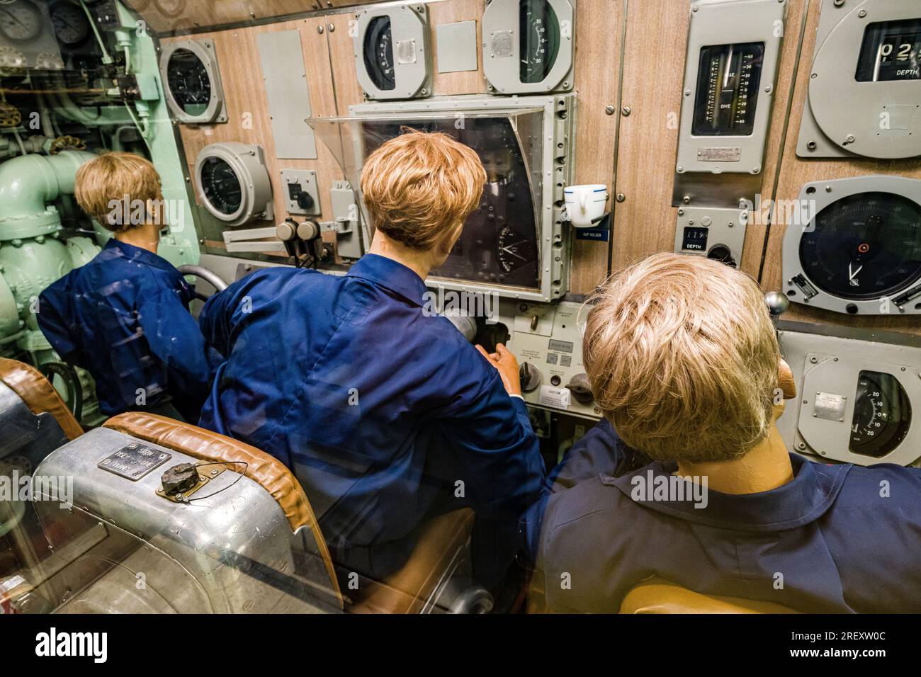 The USS Nautilus (SSN-571) Interior The Submarine Force Library ...