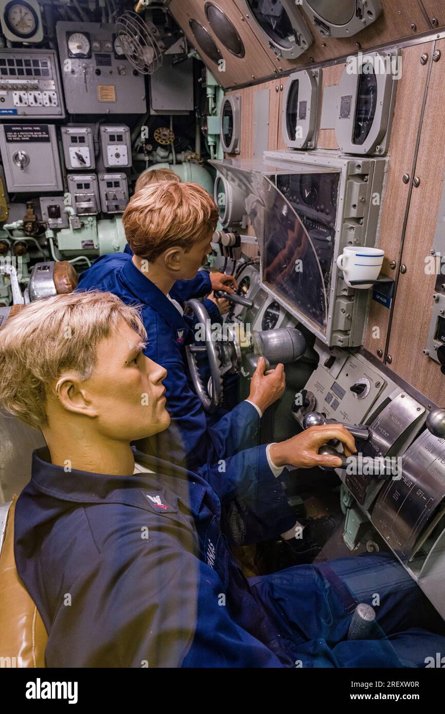 The USS Nautilus (SSN-571) Interior The Submarine Force Library ...