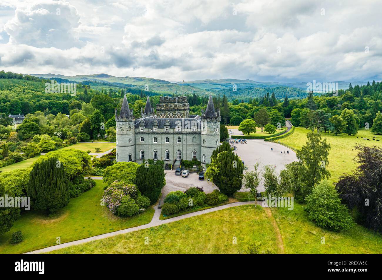 Scotland inveraray hi-res stock photography and images - Alamy