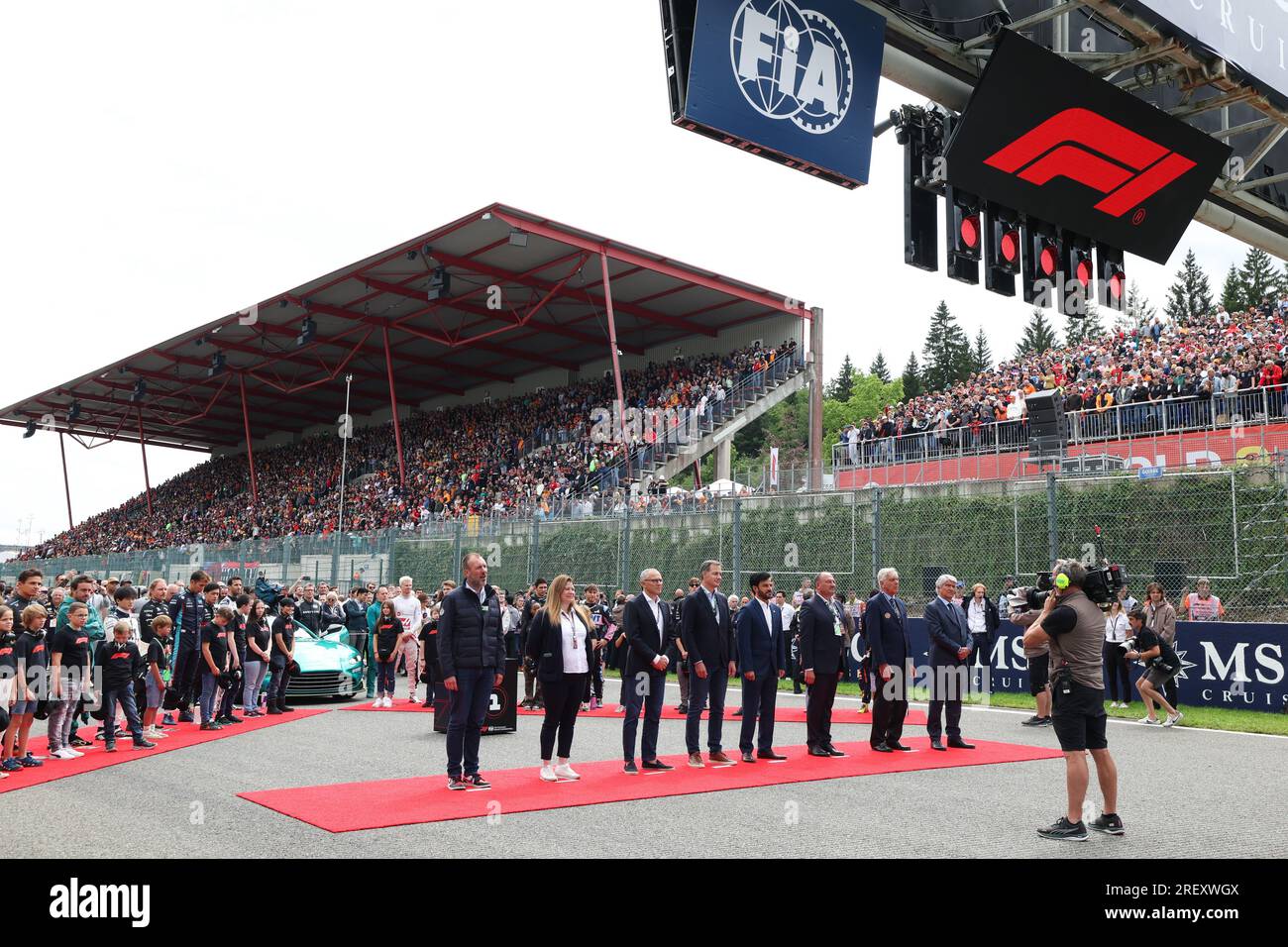National Anthem: DOMENICALI Stefano (ita), Chairman and CEO Formula One ...