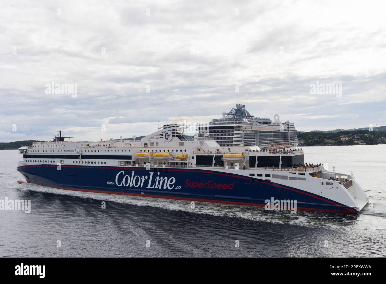 Colorline superspeed ferry hi-res stock photography and images - Alamy