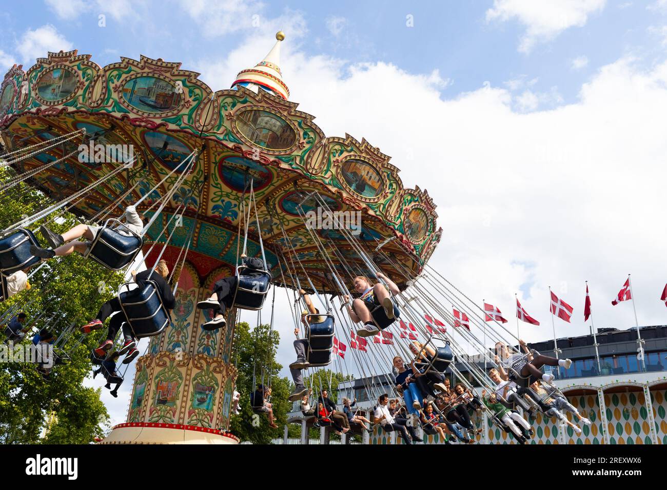 Copenhagen, Denmark. July 25th, 2023. A general view of The Swing ...