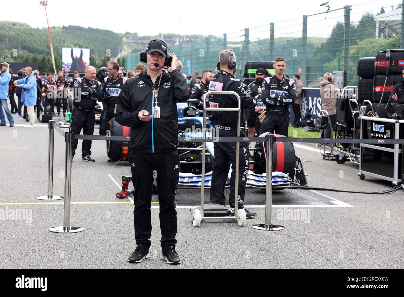 Spa Francorchamps, Belgium. 30th July, 2023. Alan Permane (GBR) Alpine ...