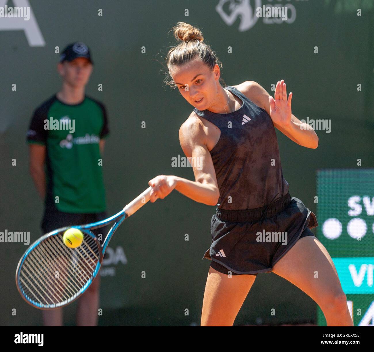 Lausanne, Vaud, Switzerland. 30th July, 2023. Lausanne Switzerland, 07/30/2023: Clara Burel of ...
