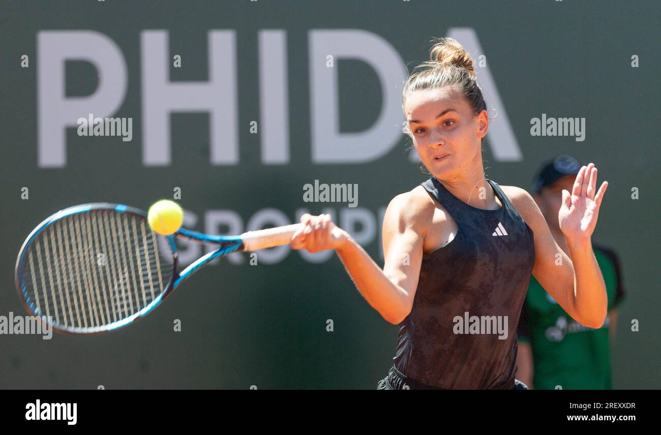 Lausanne, Vaud, Switzerland. 30th July, 2023. Lausanne Switzerland, 07/30/2023: Clara Burel of ...
