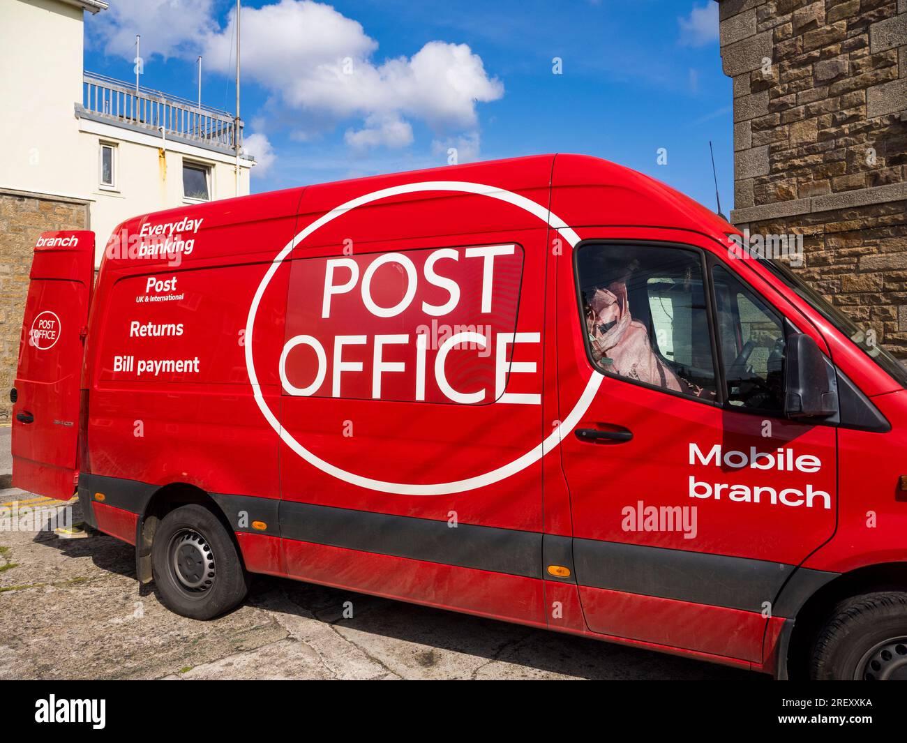 Mobile Post Office, Rural, Everyday Banking, Newlyn, Penzance, Cornwall ...