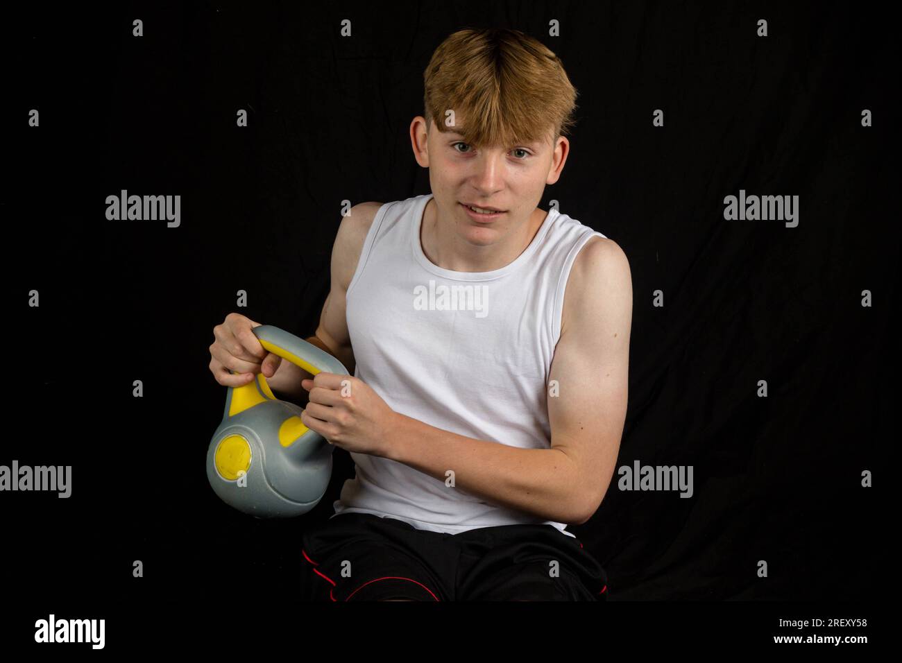 Russian teenager boy hi-res stock photography and images - Alamy