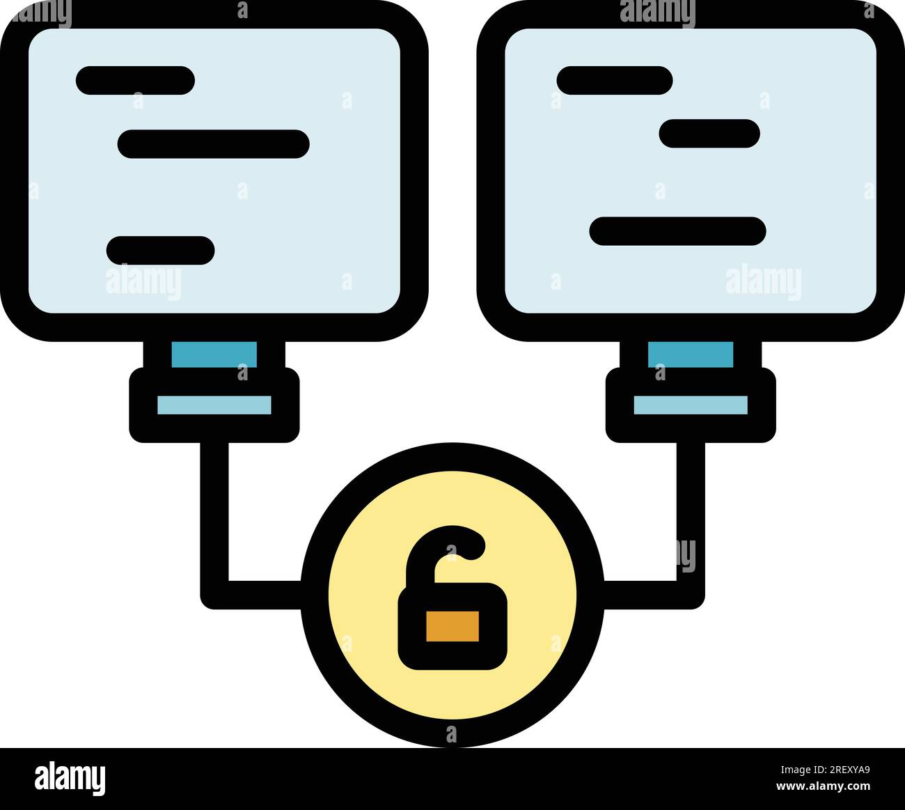 Multi factor authentication vector vectors hi-res stock photography and ...