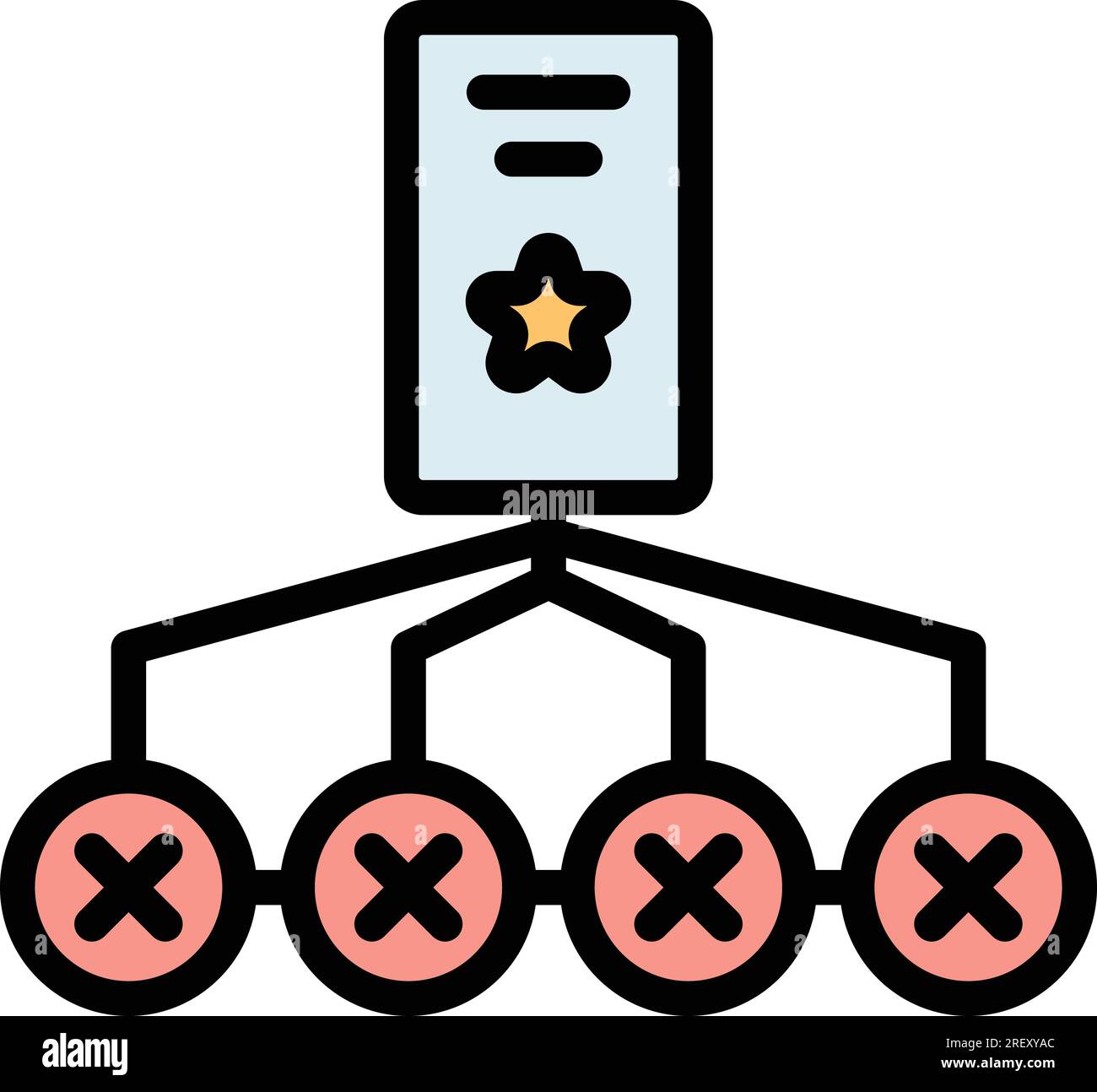 Two Factor Authentication Icon Outline Vector Verification Password
