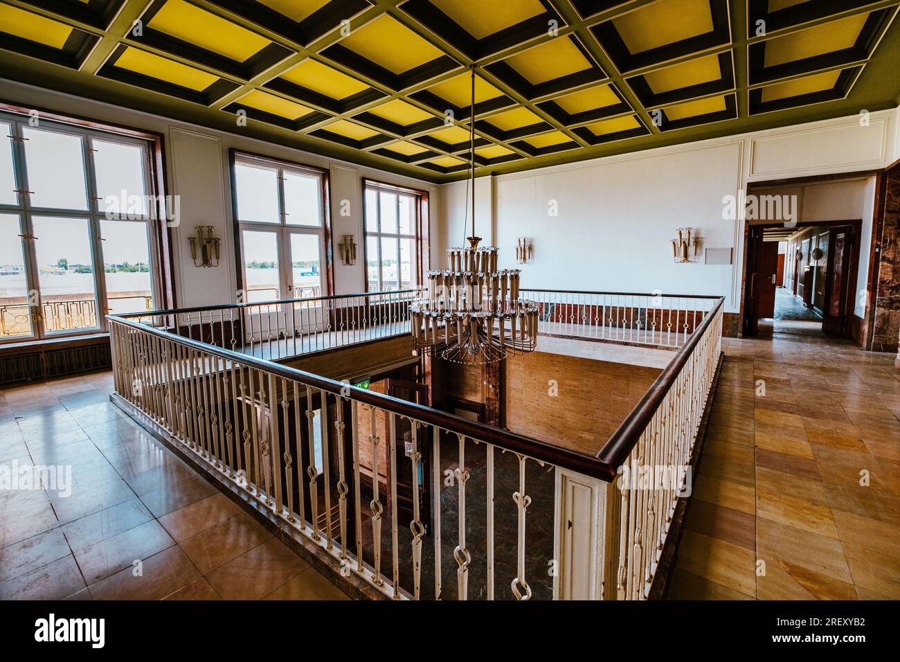 First floor of the Generalshotel Cold War East Berlin VIP arrivals ...
