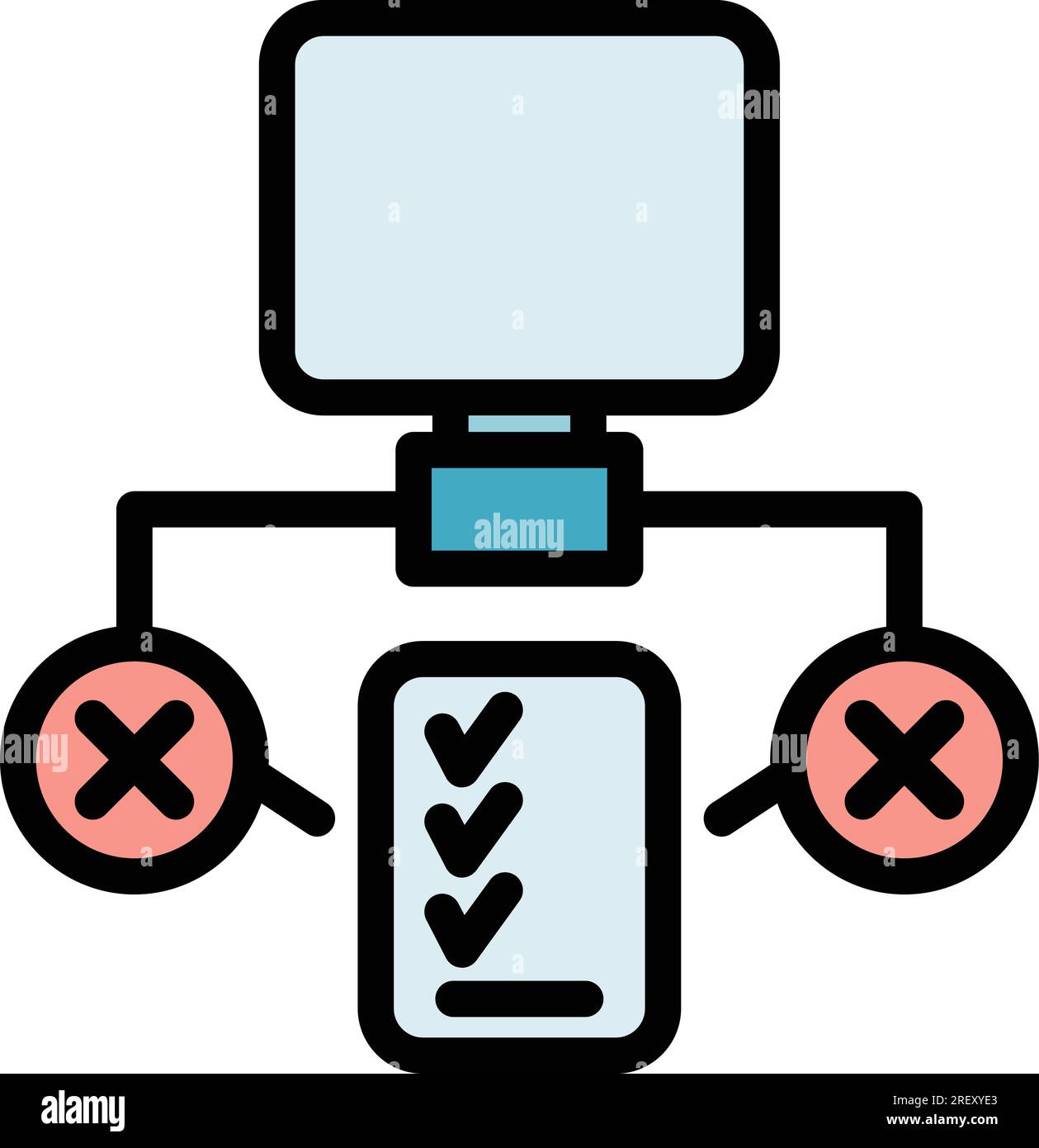 Two Steps Authentication Password Stock Vector Images Alamy