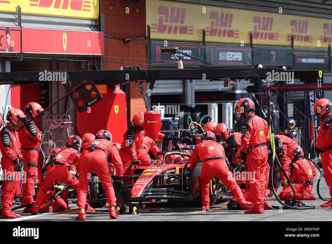 Spa Francorchamps, Belgium. 30th July, 2023. Charles Leclerc (MON ...
