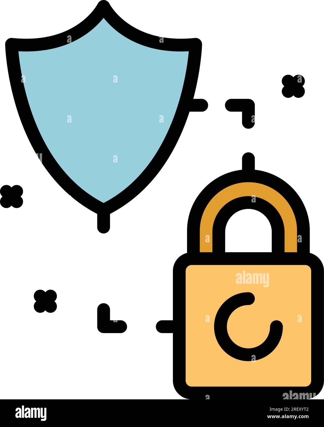 Verification Secured Icon Outline Vector Login Code Multi Password