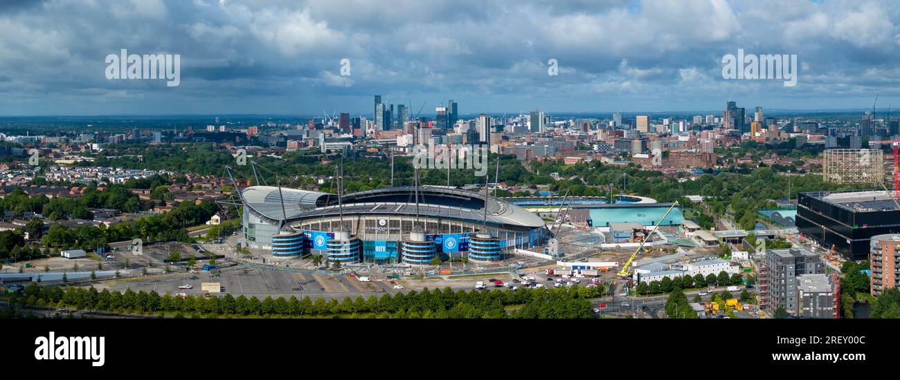 Etihad Stadium Manchester Panorama Panoramas: Manchester Etihed And