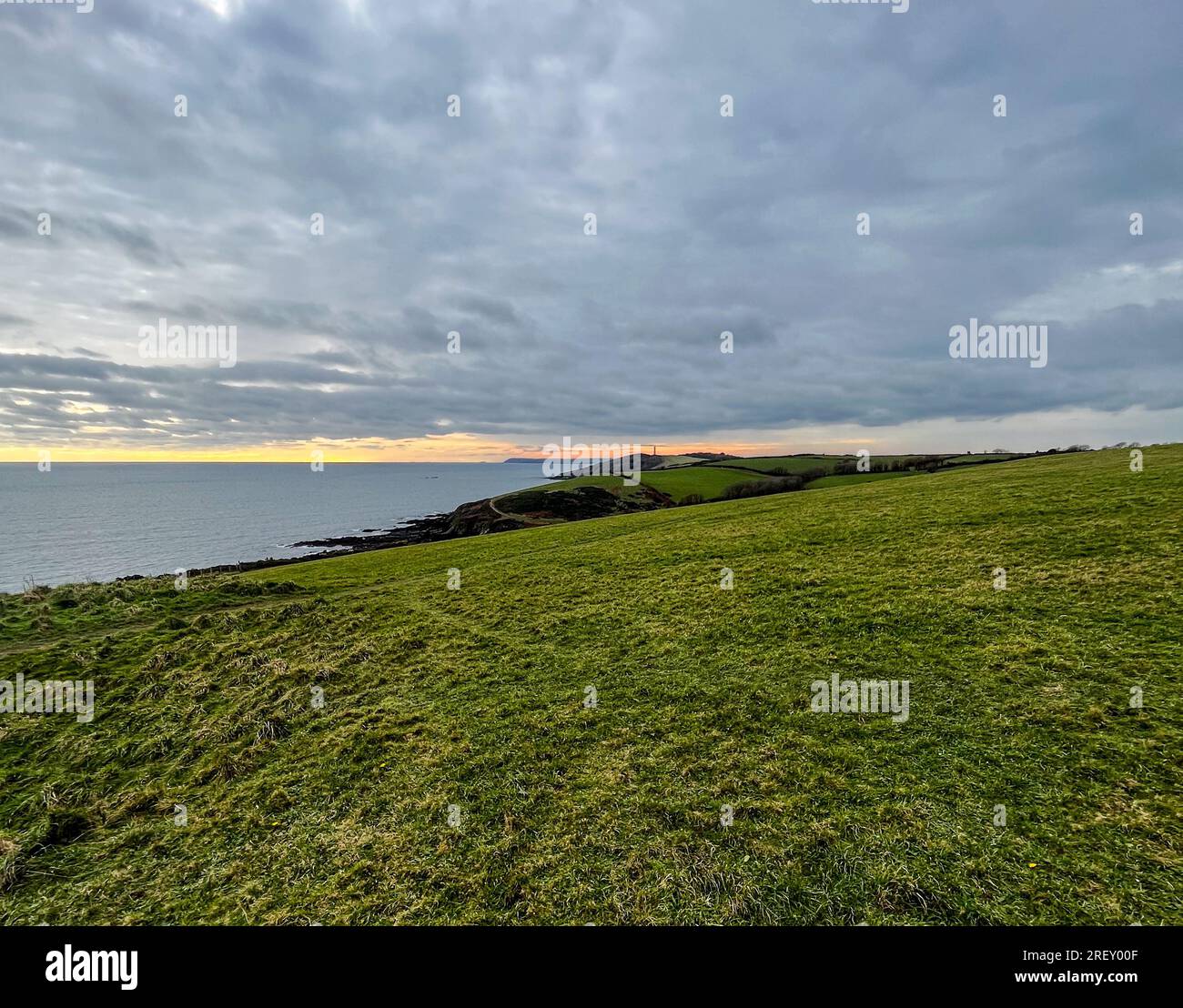 Gribben Head 230123 Stock Photo - Alamy