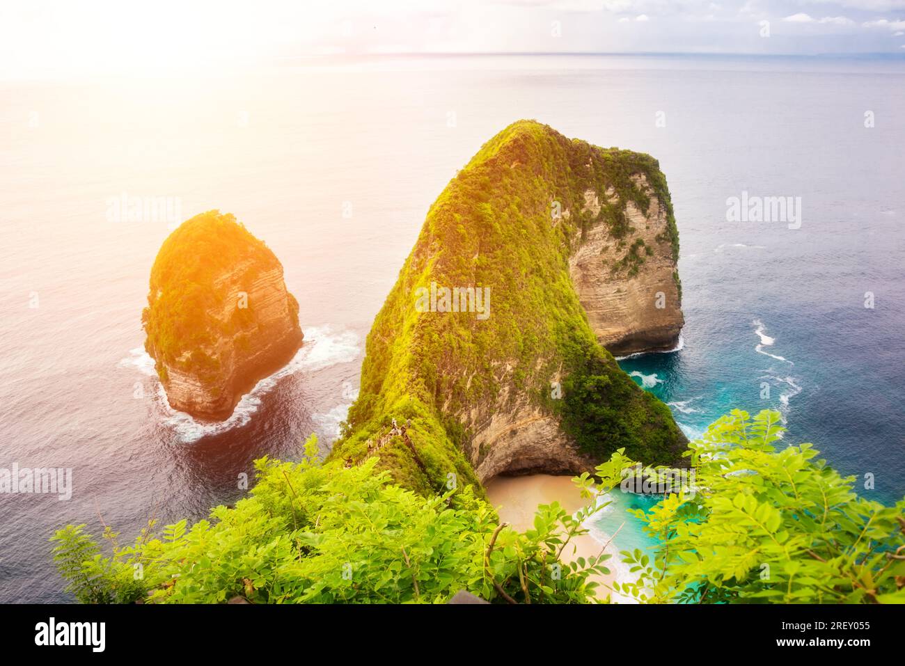 Beautiful coast and tropical beach on Bali, Indonesia Stock Photo - Alamy
