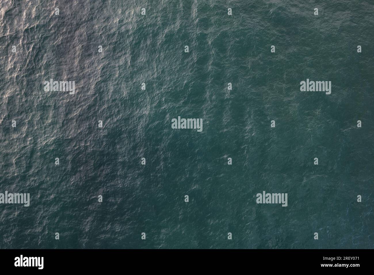 Ripples on green sea water waves above top view Stock Photo - Alamy