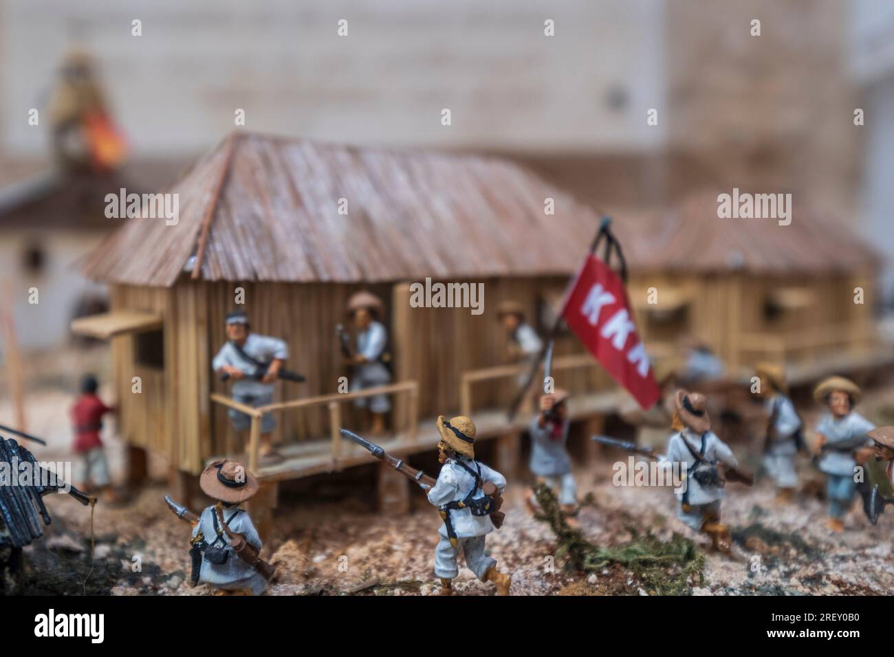 siege of Baler, Philippines, July 1, 1898-June 2, 1899, 1:56 scale ...