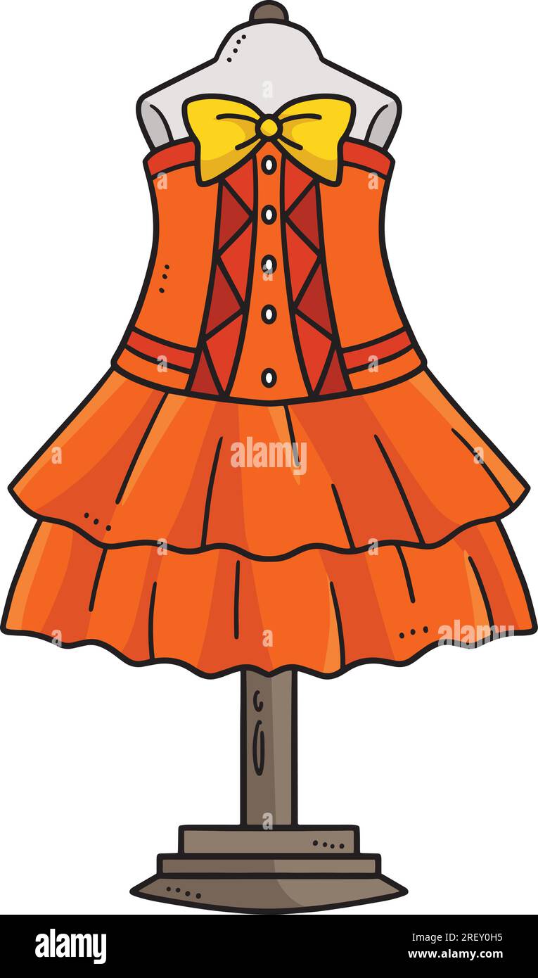 Dress clipart hi-res stock photography and images - Alamy