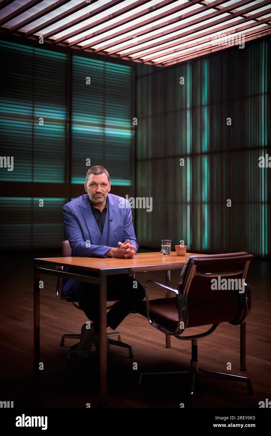 AMSTERDAM - Portrait of presenter Theo Maassen in the setting of the ...