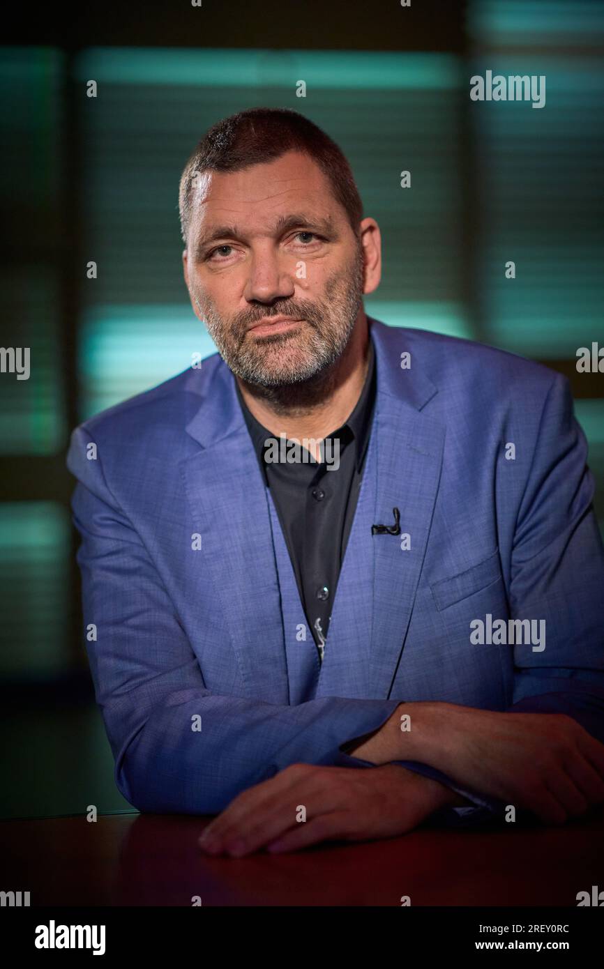 AMSTERDAM - Portrait of presenter Theo Maassen in the setting of the ...