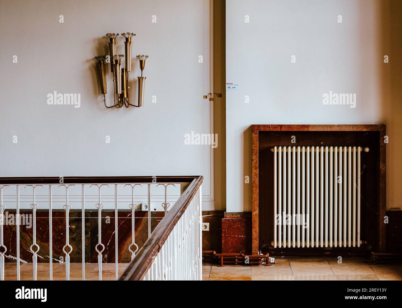 First floor of Generalshotel Stalinist VIP arrivals lounge at Berlin ...