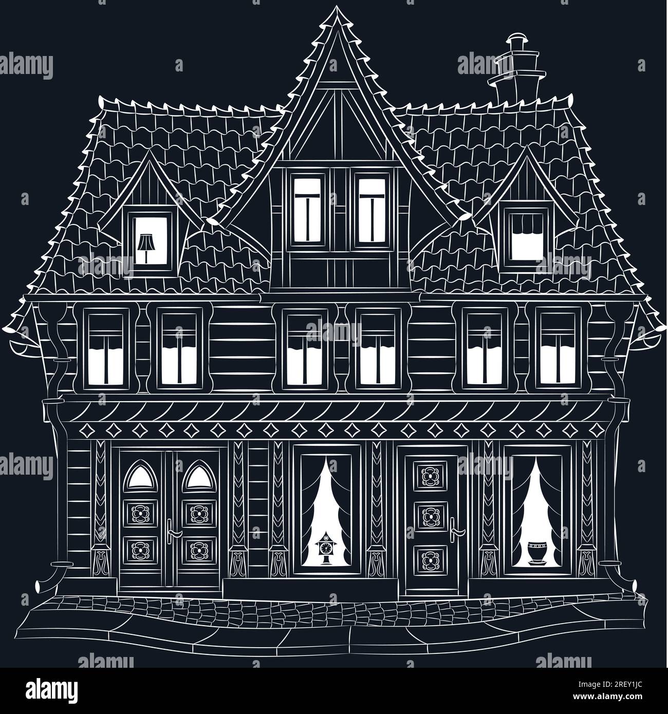 German House Drawings