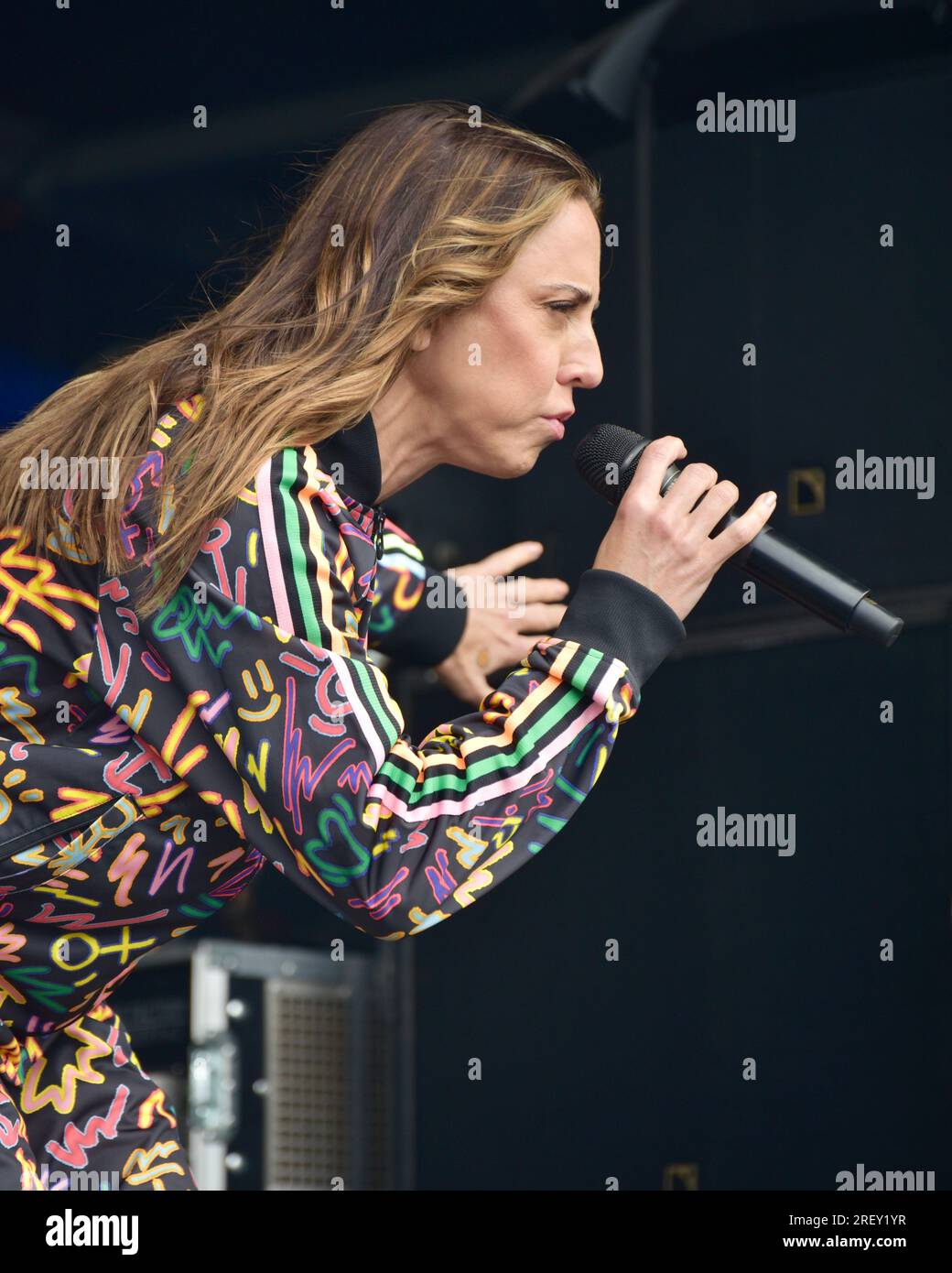 Melanie C. Spice Girls. Camp Bestival Stock Photo - Alamy