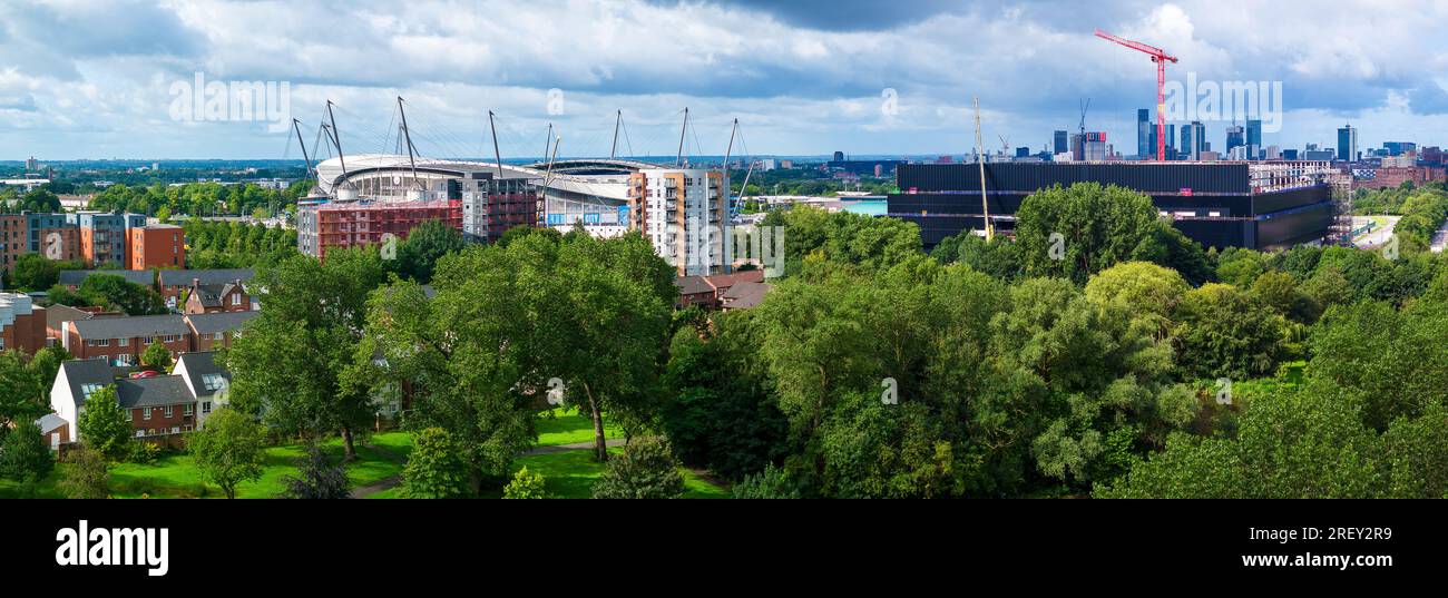 Etihad stadium drone hi-res stock photography and images - Alamy