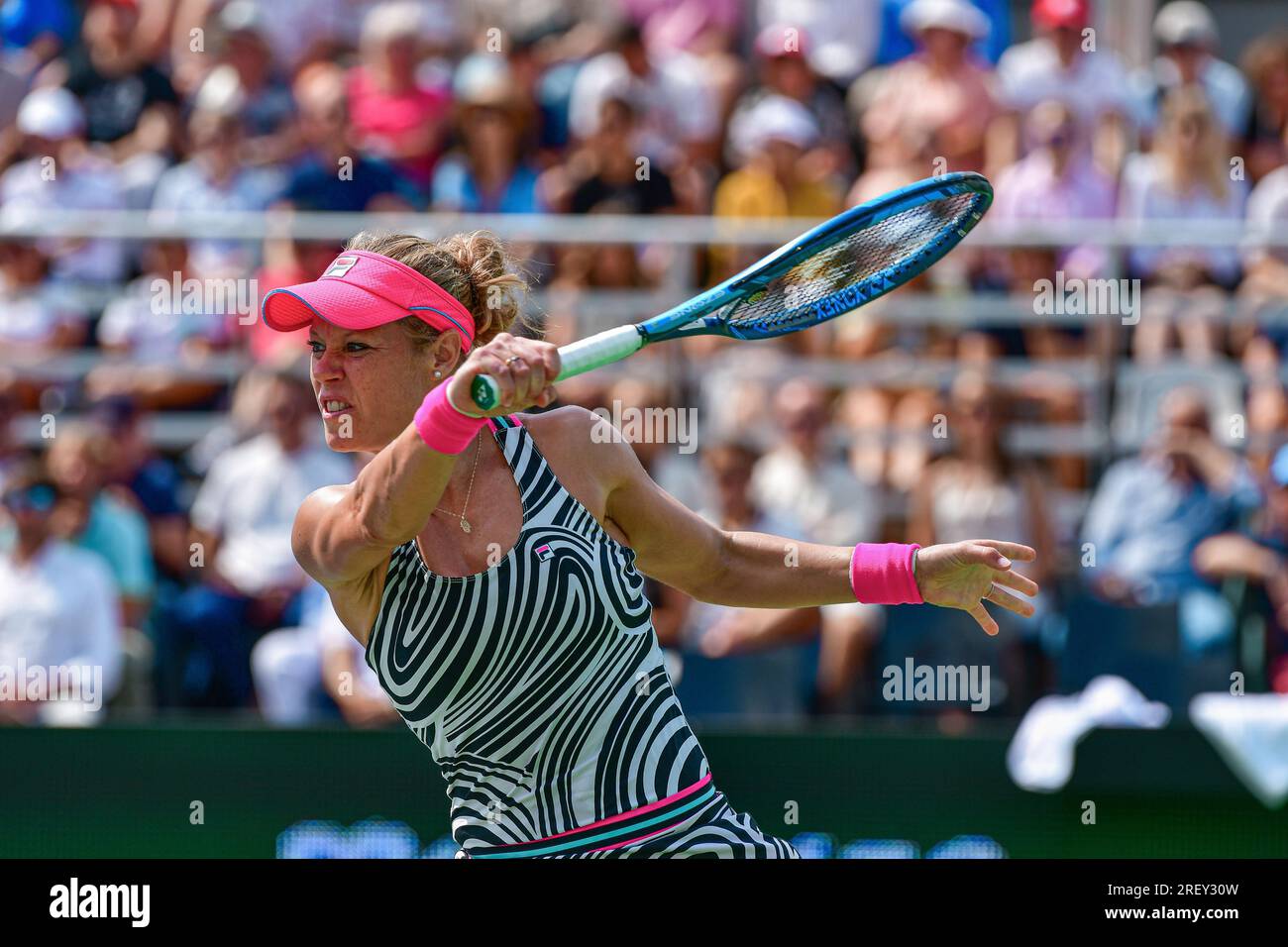 Warsaw, Poland. 30th July, 2023. Laura Siegemund during the BNP Paribas ...
